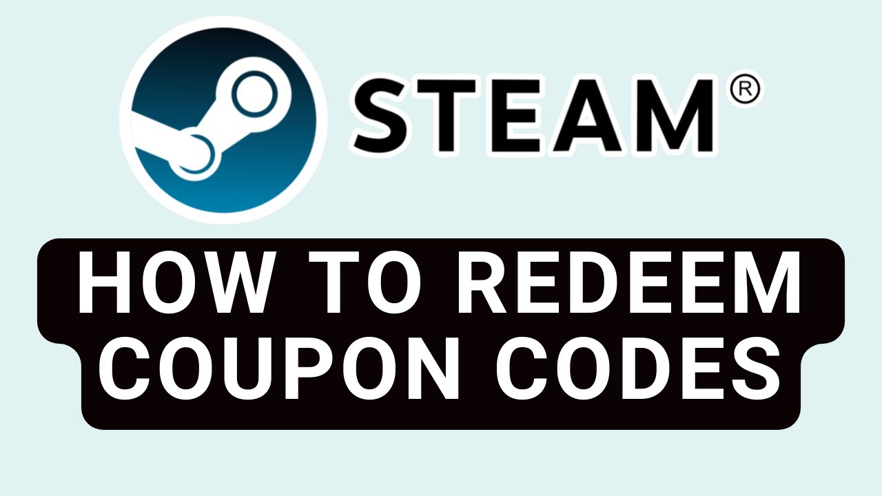 How to Use Steam Coupon Codes (2025) - YouTube