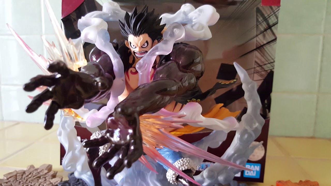 ONE PIECE - FIGUARTS ZERO : MONKEY D.LUFFY ''GEAR 4 - LEO BAZOOKA ...