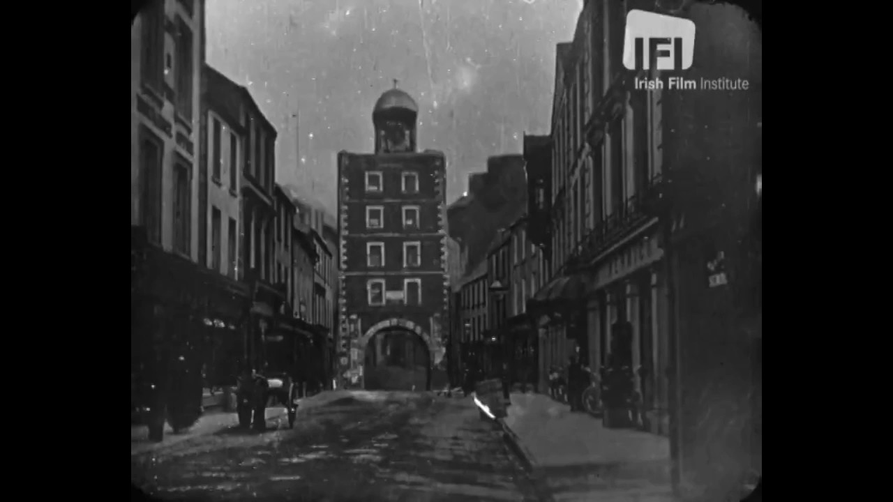 Youghal Clock Tower animation Horgan Brothers 1910- IFI Player - YouTube