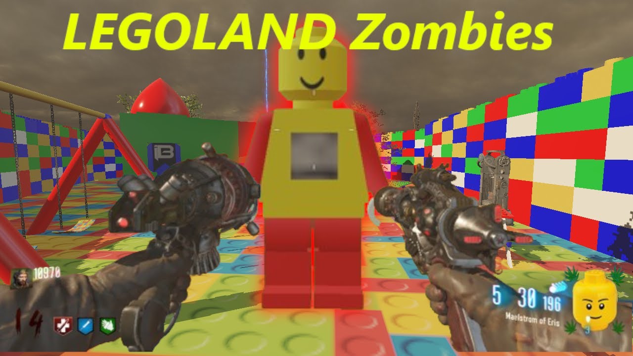 LEGOLAND ZOMBIES EASTER EGG - Black ops 3 custom zombies - YouTube
