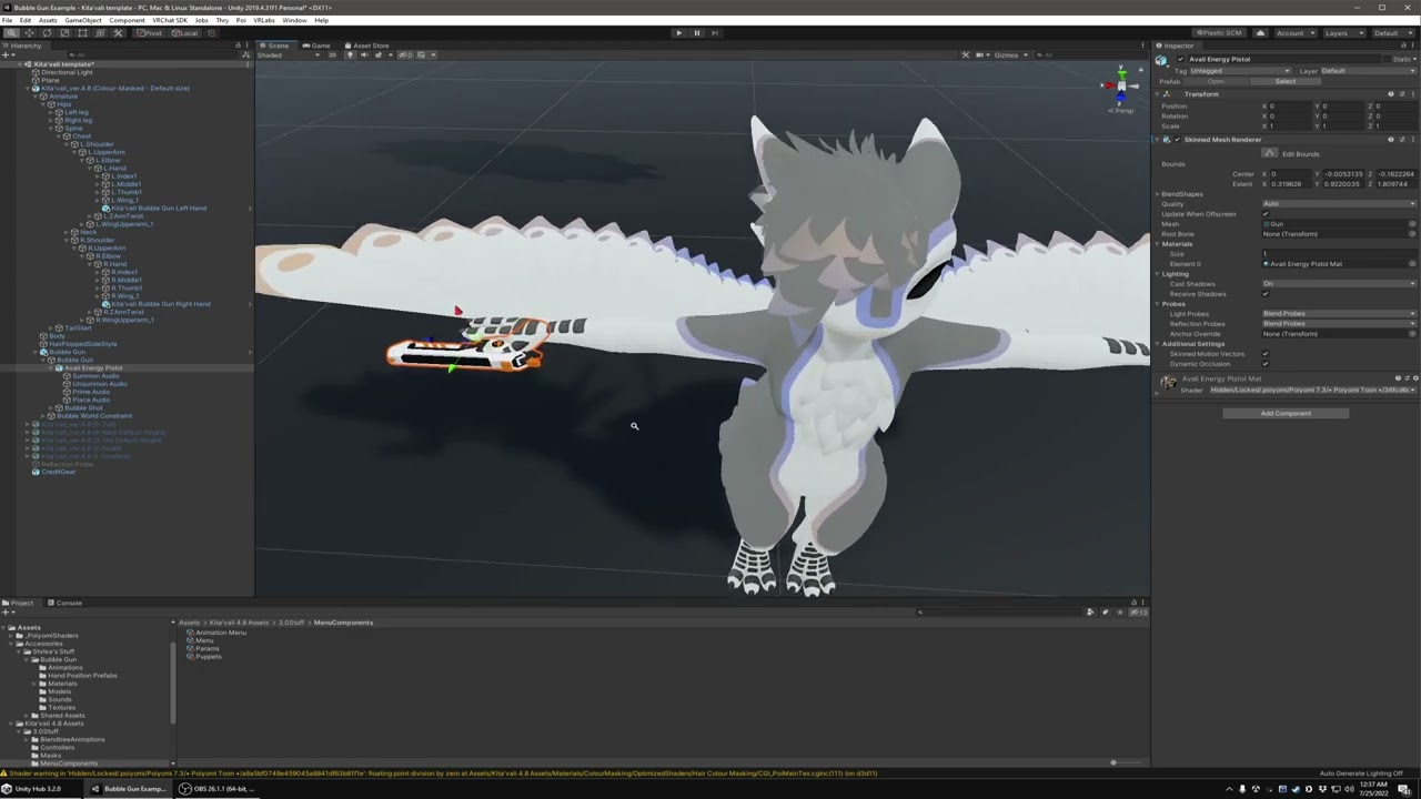 Installing the VRChat Avali Bubble Gun - YouTube