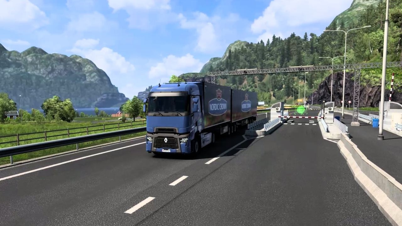 Massive Journey through Norway’s Mountains: #ets2 Bergen to ...