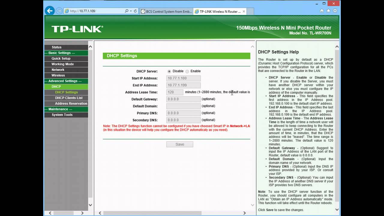 Connecting BCS Control panel to WiFi - YouTube