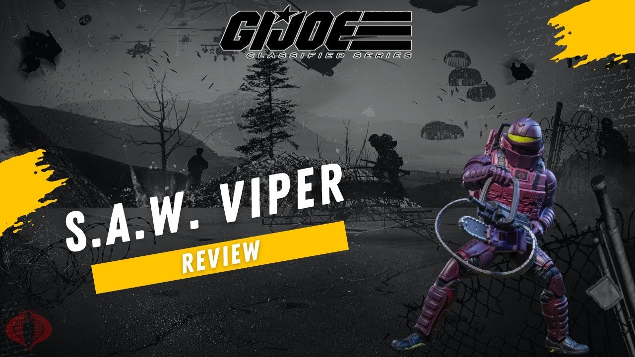 G.I. Joe Classified Series - SAW Viper 6-Inch Figure Review | Detailed ...