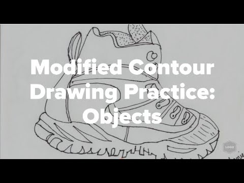 Contour Drawing Practice Objects - YouTube