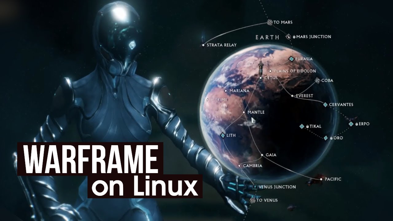 Como instalar WARFRAME no LINUX - Tutorial e Desempenho - YouTube