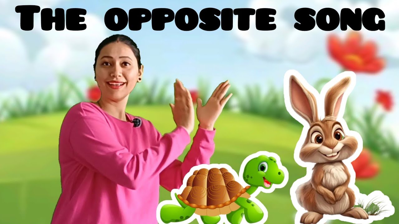 The opposite song | Learn opposites with actions|Action song#viralvideo ...