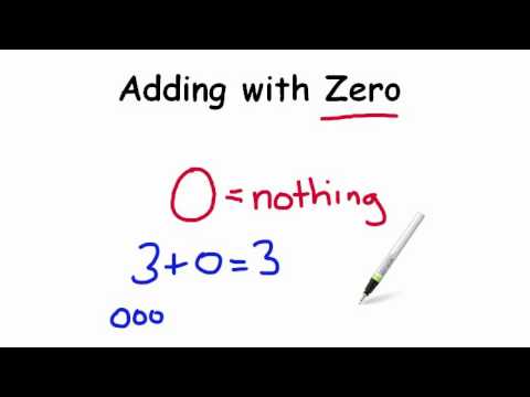 AdaptedMind Math - Adding with Zero Lesson - YouTube