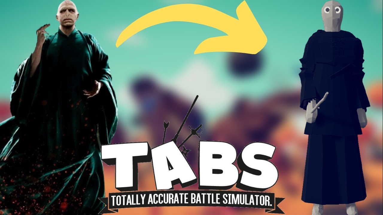 How to make Lord Voldemort in TABS - YouTube