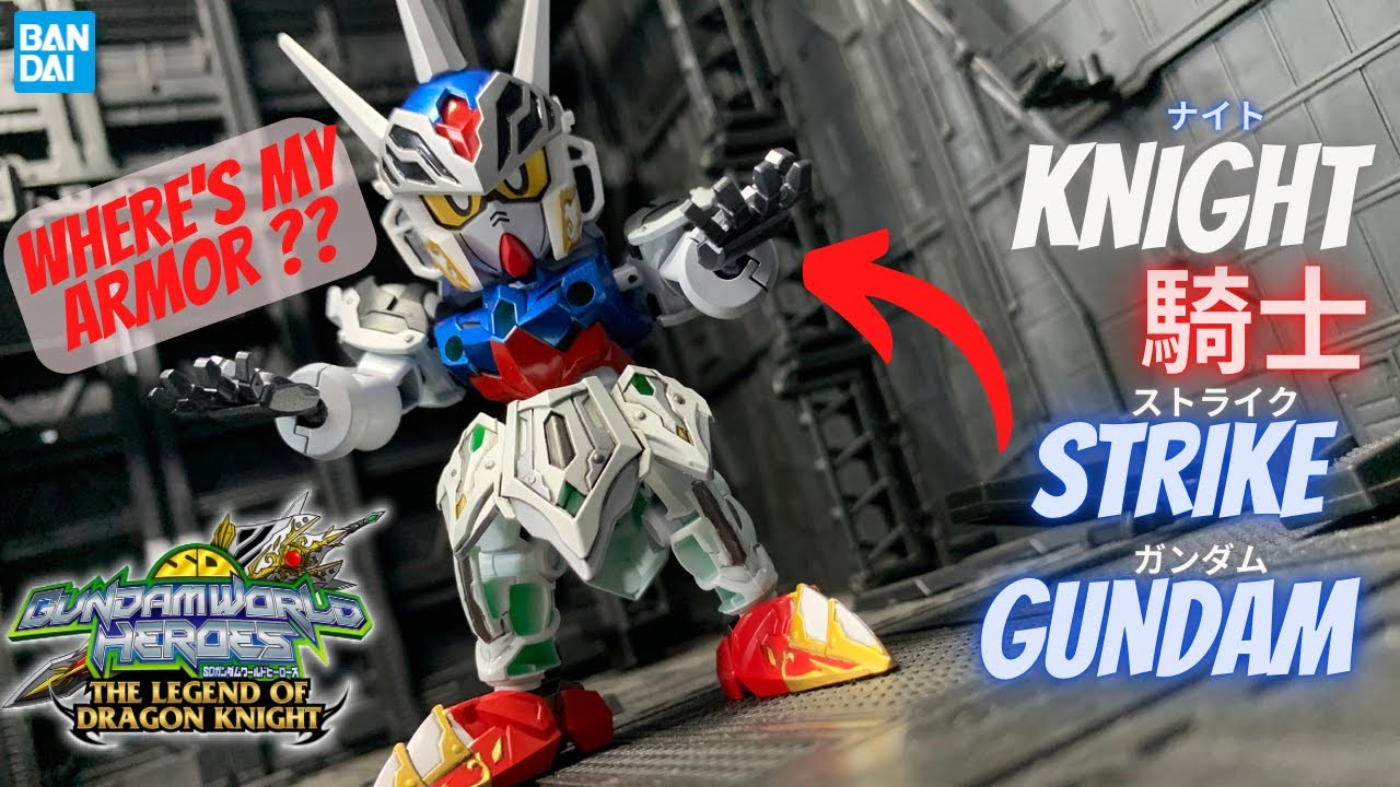 Knight Strike Gundam【騎士攻擊鋼彈】【ナイトストライクガンダム】나이트 스트라이크 건담 SDW Gundam World ...