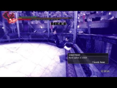 Kiryu beats old man - YouTube