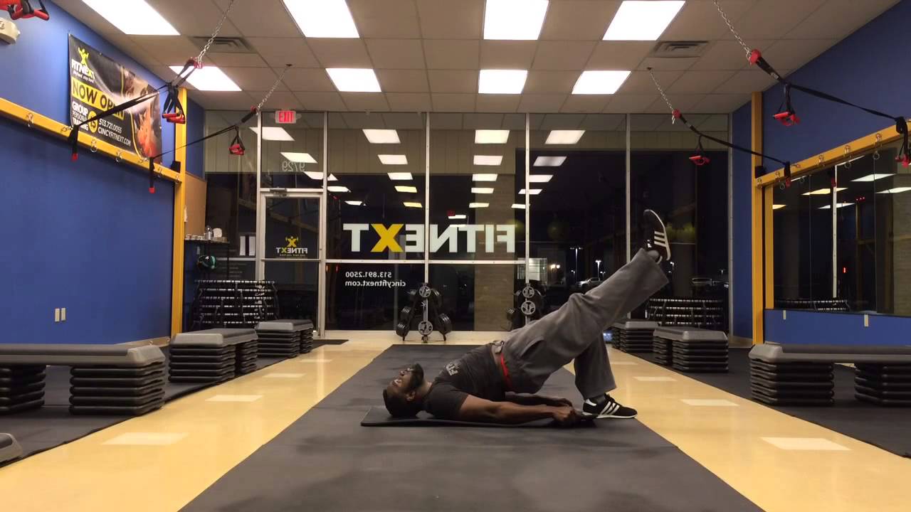 Bridge Alternate Single Leg Extension - YouTube
