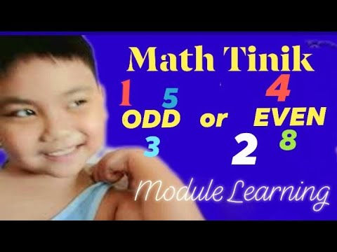 ODD and EVEN NUMBERS | MATH TINIK | TEAM ALVARADO VLOG - YouTube