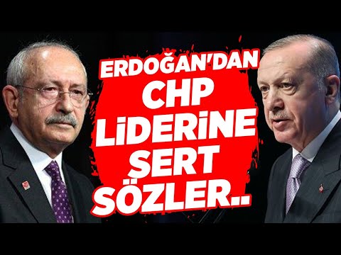 Erdoğan'dan CHP Liderine Sert Sözler.. | Krt Haber