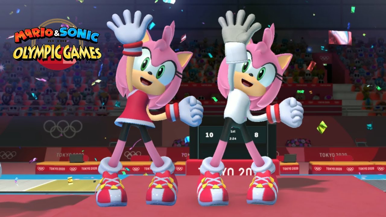 Mario & Sonic At The Olympic Games Tokyo 2020 Amy - Boxing & Fencing ...