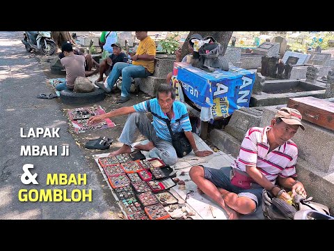 LAPAK BATU AKIK DI MAKAM RANGKAH SURABAYA ❗ Ternyata Koleksinya Seperti ini #4newsgoo 