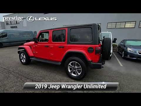 Used 2019 Jeep Wrangler Unlimited Sahara, Ramsey, NJ L12721T