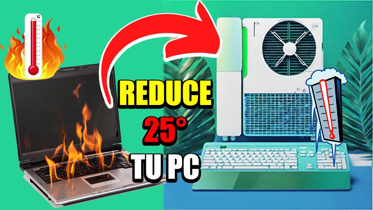 COMO REDUCIR LA TEMPERATURA DE TU PROCESADOR🔥 | ENFRIAR TU PC | ADIOS ...