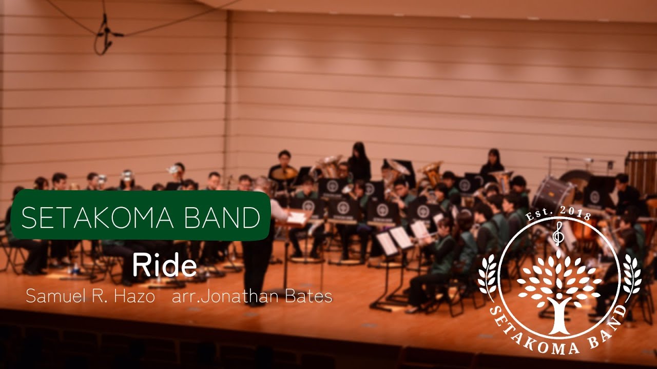 Ride - Samuel R. Hazo arr.Jonathan Bates - YouTube