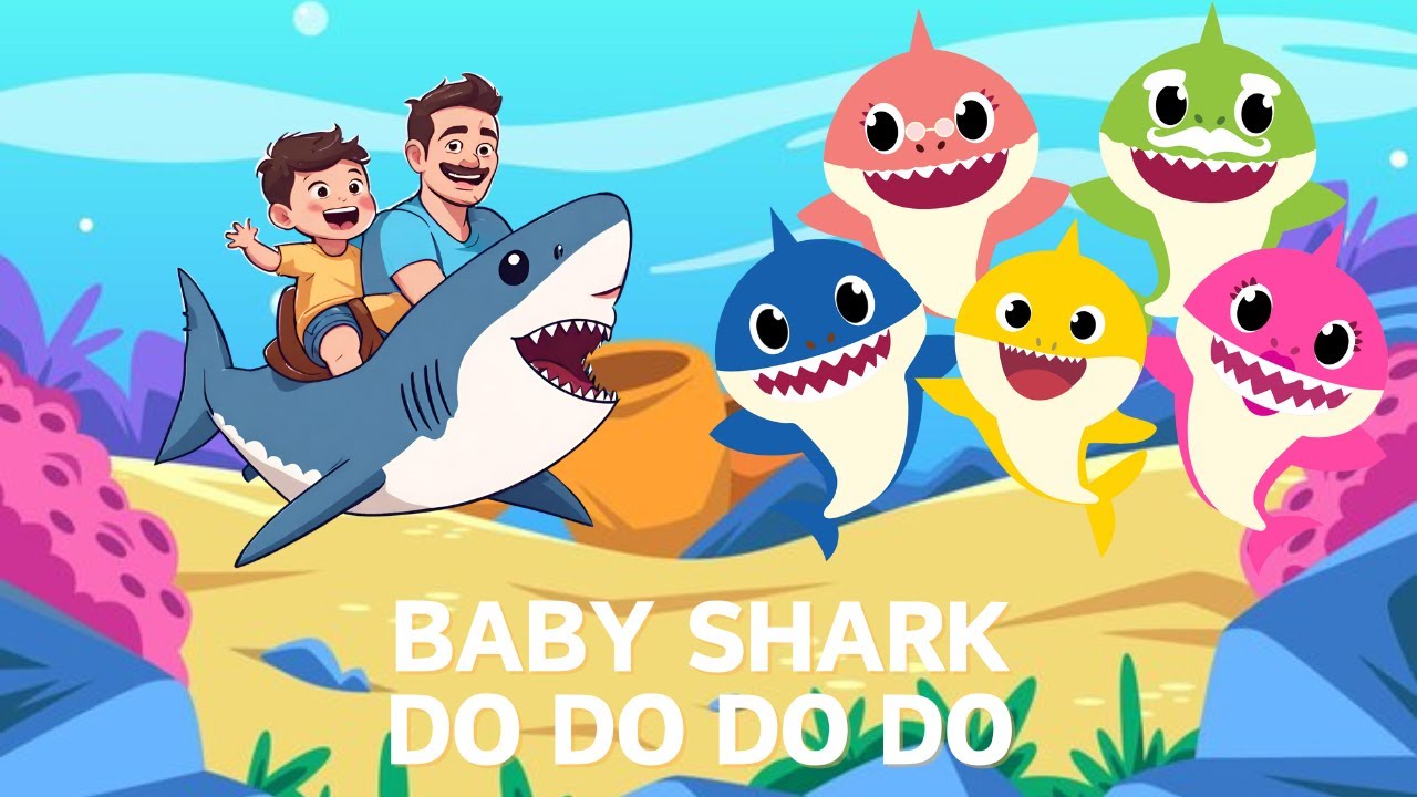 Baby Shark Dance & Learn Colors 🌈🦈 | Ocean Adventure Song for Kids | 3D ...