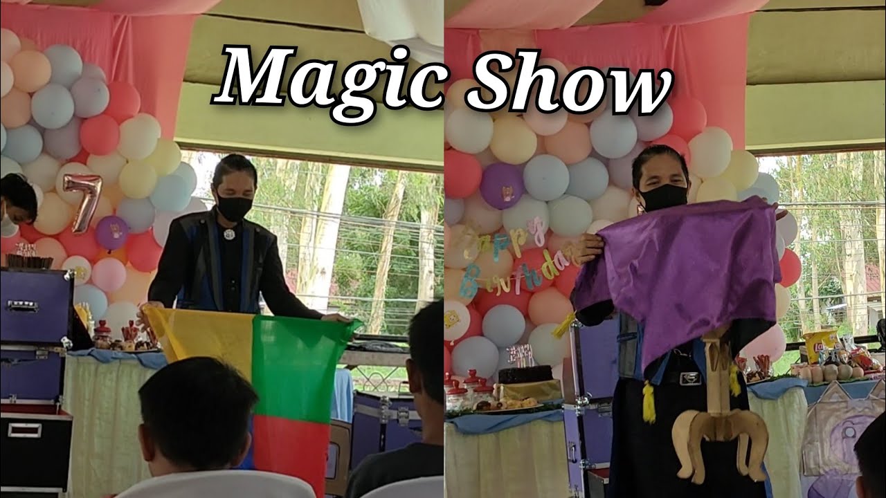 MAGIC SHOW | Magic Show on a Birthday Party | Typical Birthday ...