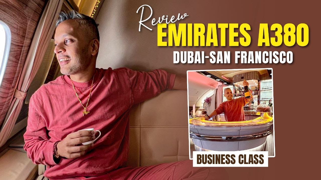 Dubai-San Francisco Flight Review | Riaan George | Emirates A380 - YouTube