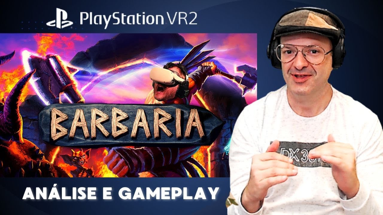 Barbaria - Playstation VR 2 - Análise e Gameplay - YouTube
