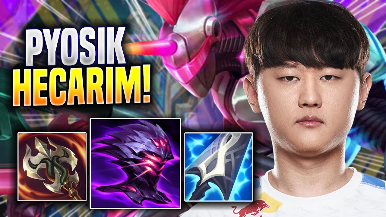 PYOSIK DOMINATING HECARIM WITH NEW ITEMS! - TL Pyosik Plays Hecarim ...