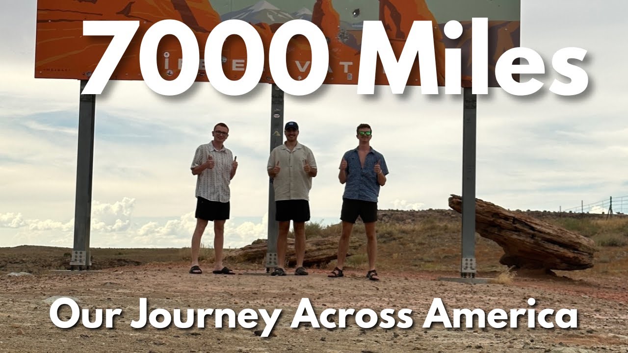 7000 Miles | Roadtrip across America (NC to OR) - YouTube