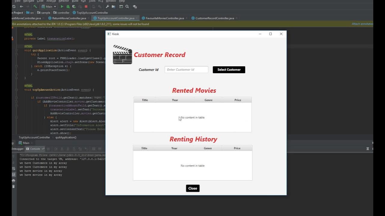 Simple JavaFx MVC Demo - YouTube