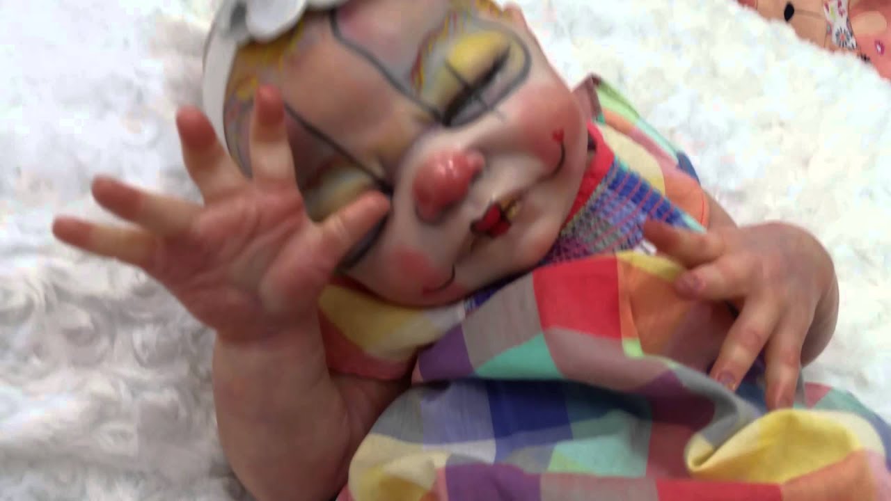 Cutest Clown Ever - Reborn Baby Clown OOTD - YouTube