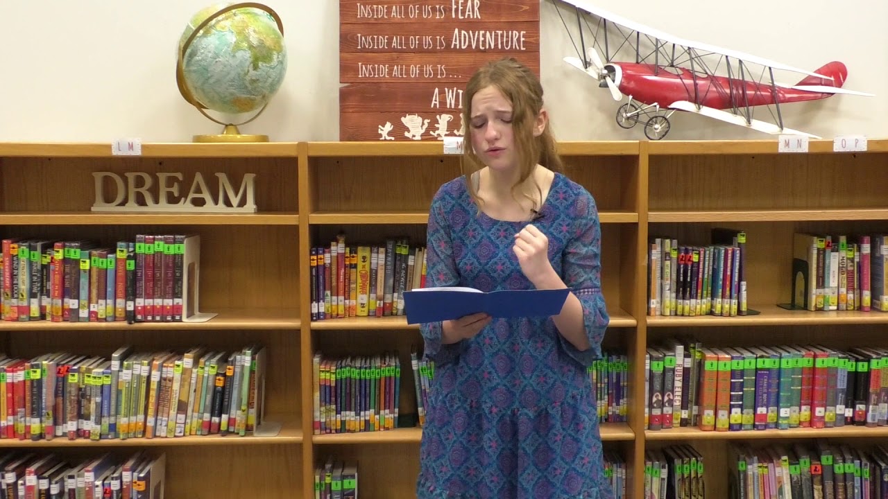 Emily Rinker Oral Reading - YouTube