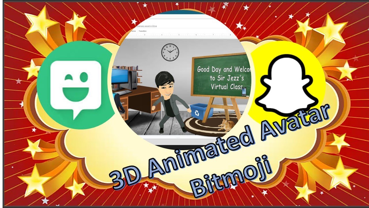 3D Animated Bitmoji Avatar - YouTube