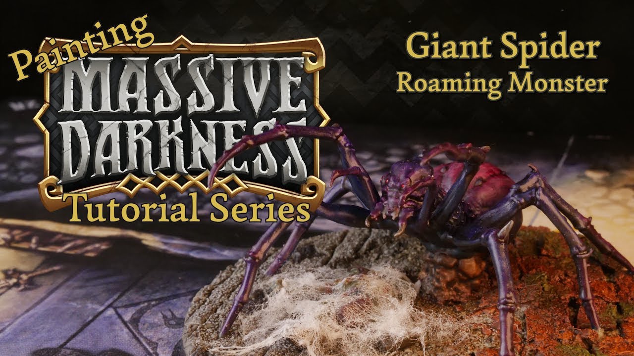 Painting Massive Darkness - Giant Spider - YouTube