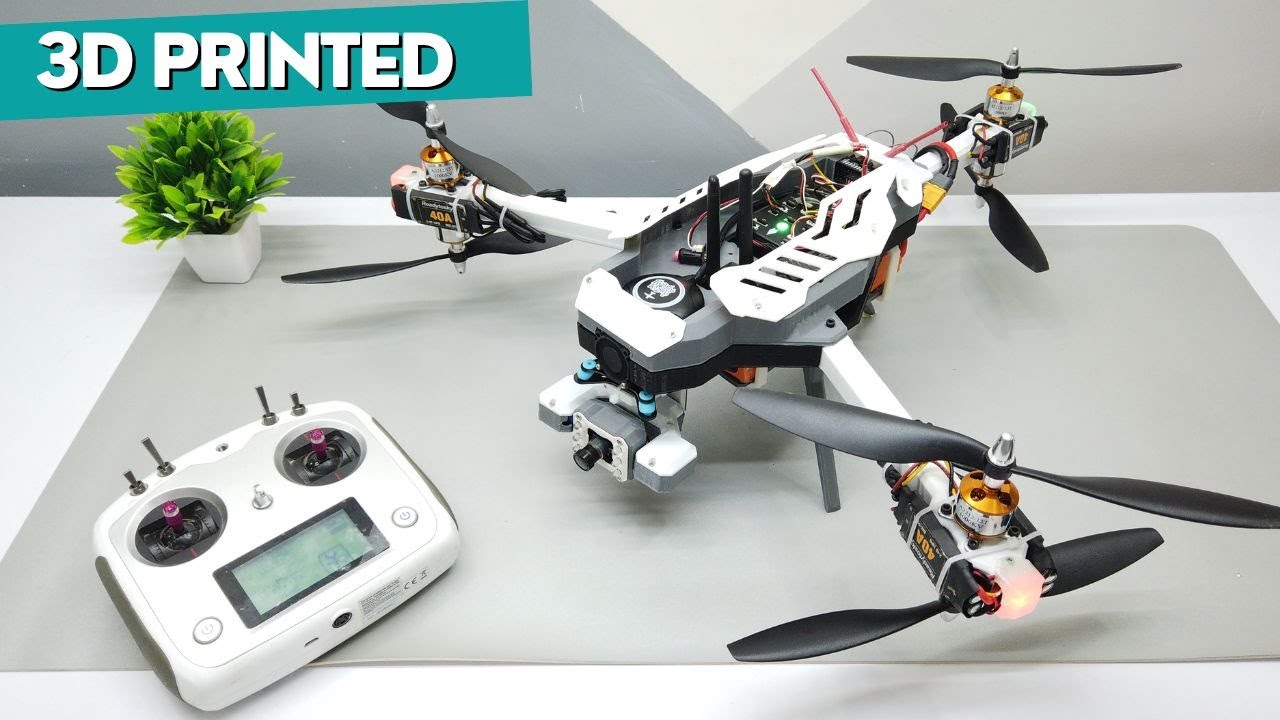 How I 3D Printed a Foldable Hexacopter - YouTube