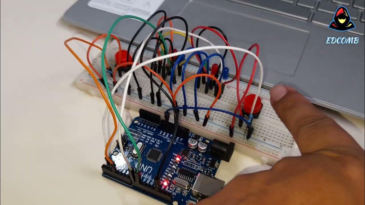Control de Leds con Pulsadores Arduino Uno💡 @Arduino - YouTube