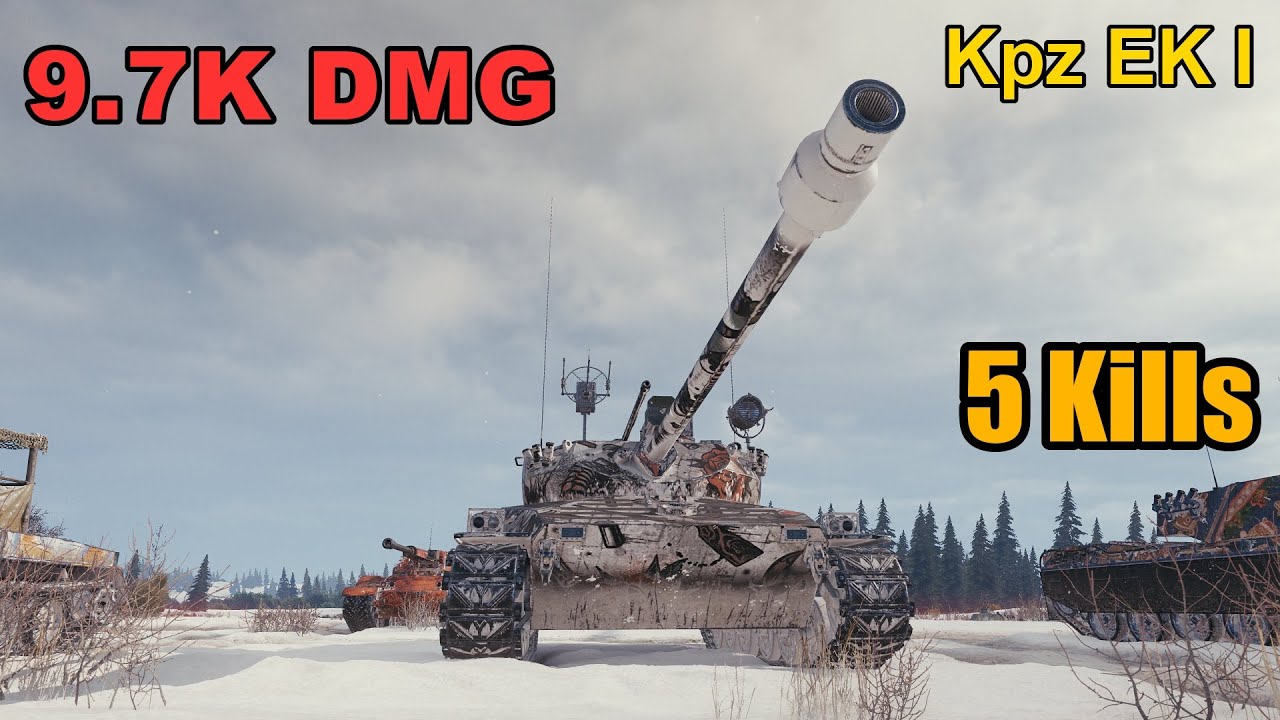 Kpz EK I - 9.7K Damage - 5 Kills - Map: Erlenberg - Server: EU | World ...