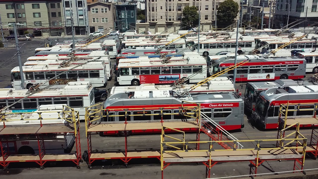 SF Muni Presidio Division: 7/13/2018 - YouTube