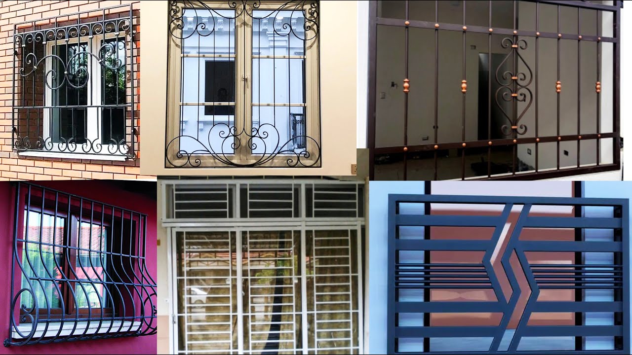 Beautiful window grill design l simple grill design l Grill design 2022 ...