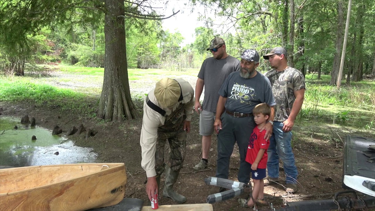 Bayou Beast Pirouge Launch - YouTube