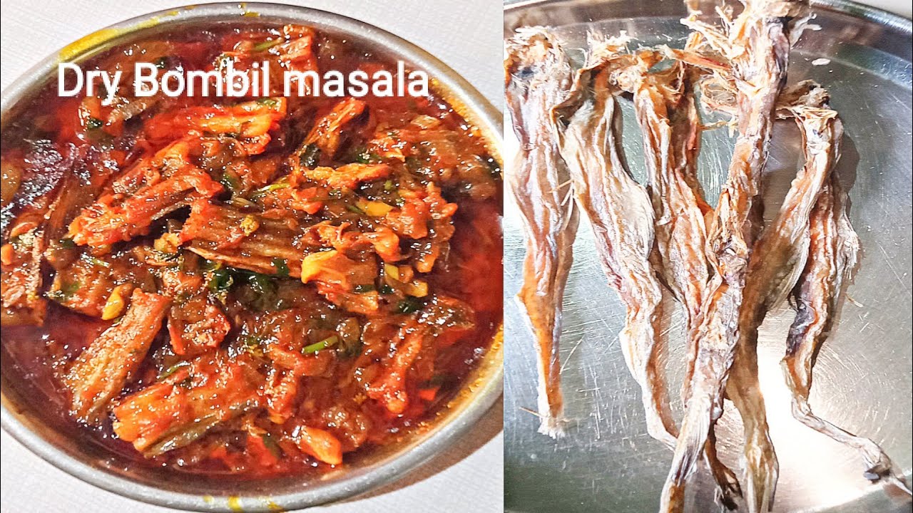 dry Bombil masala recipe। dry fish masala। Bombay duck masala by ...
