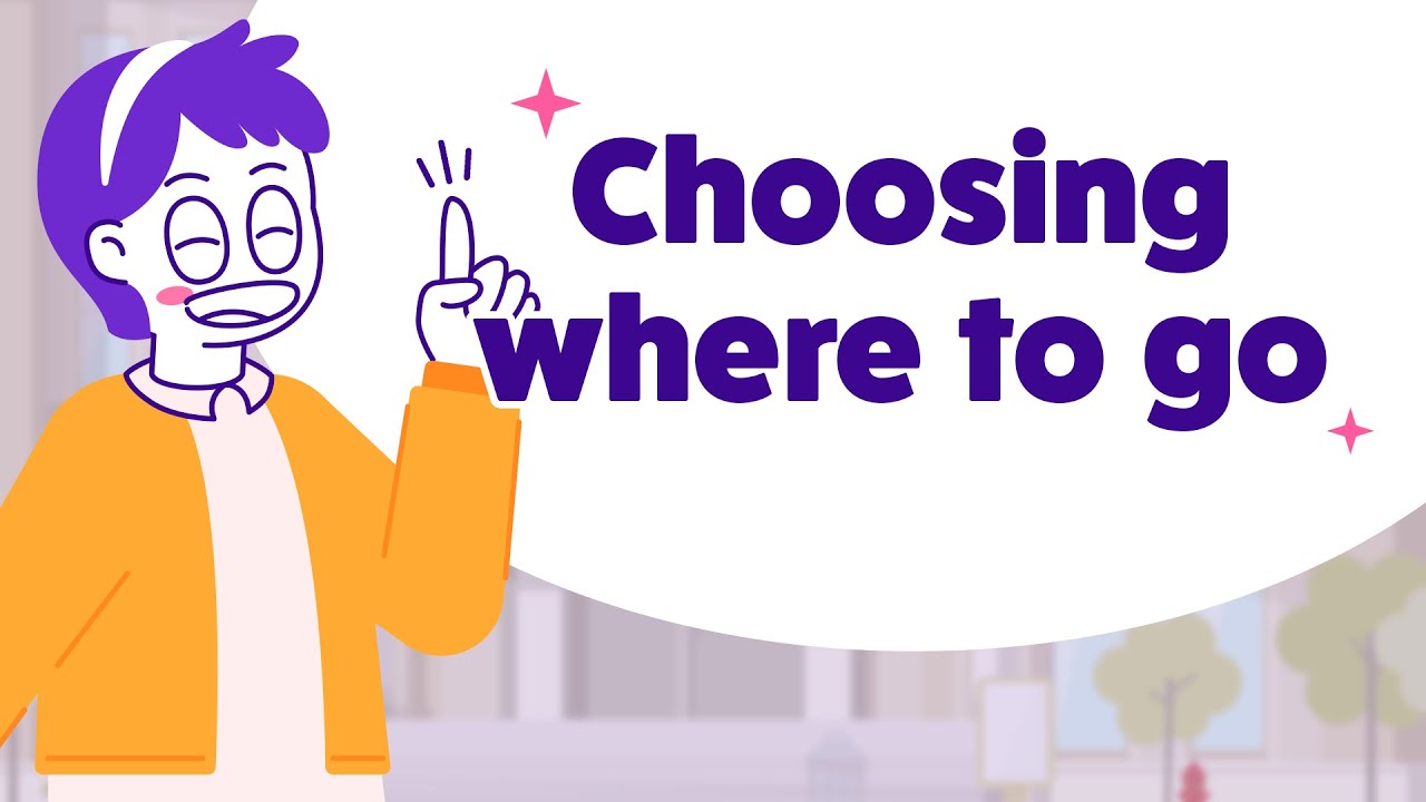 Choosing where to shop | Basic English Conversation - YouTube