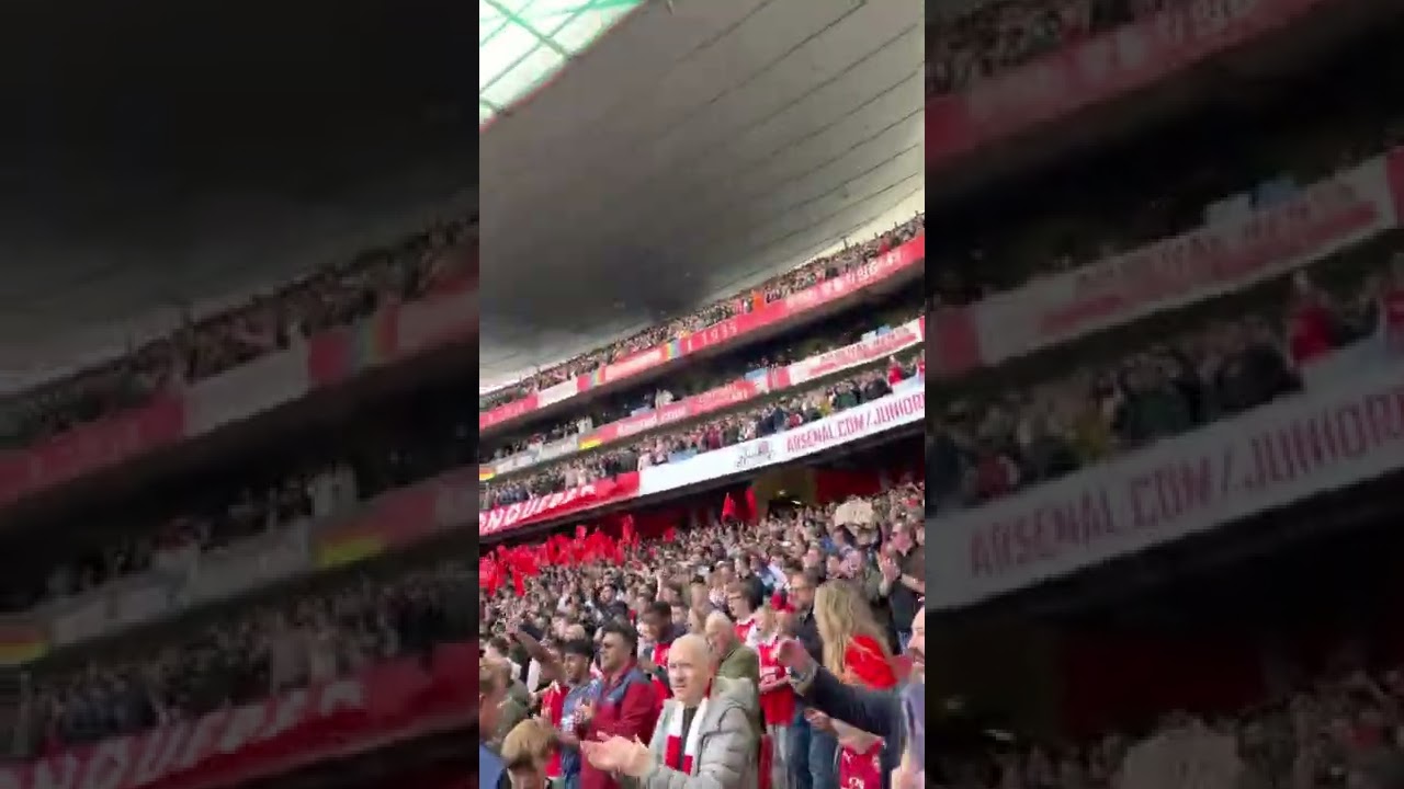 Arsenal smash Spurs 3-1. Pre Kick off. Fan’s passion. COYG - YouTube