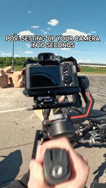 SETTING UP YOUR CAMERA IN 10 SECONDS - YouTube