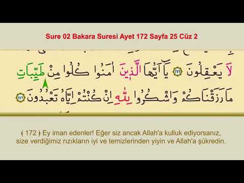 BAKARA SURESİ 25.SAYFA İSHAK DANIŞ