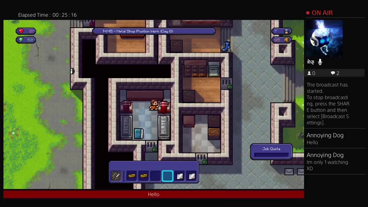 The escapist Im in prison!! - YouTube