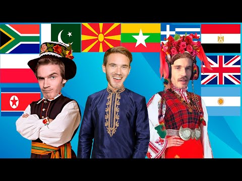PewDiePie | in different languages