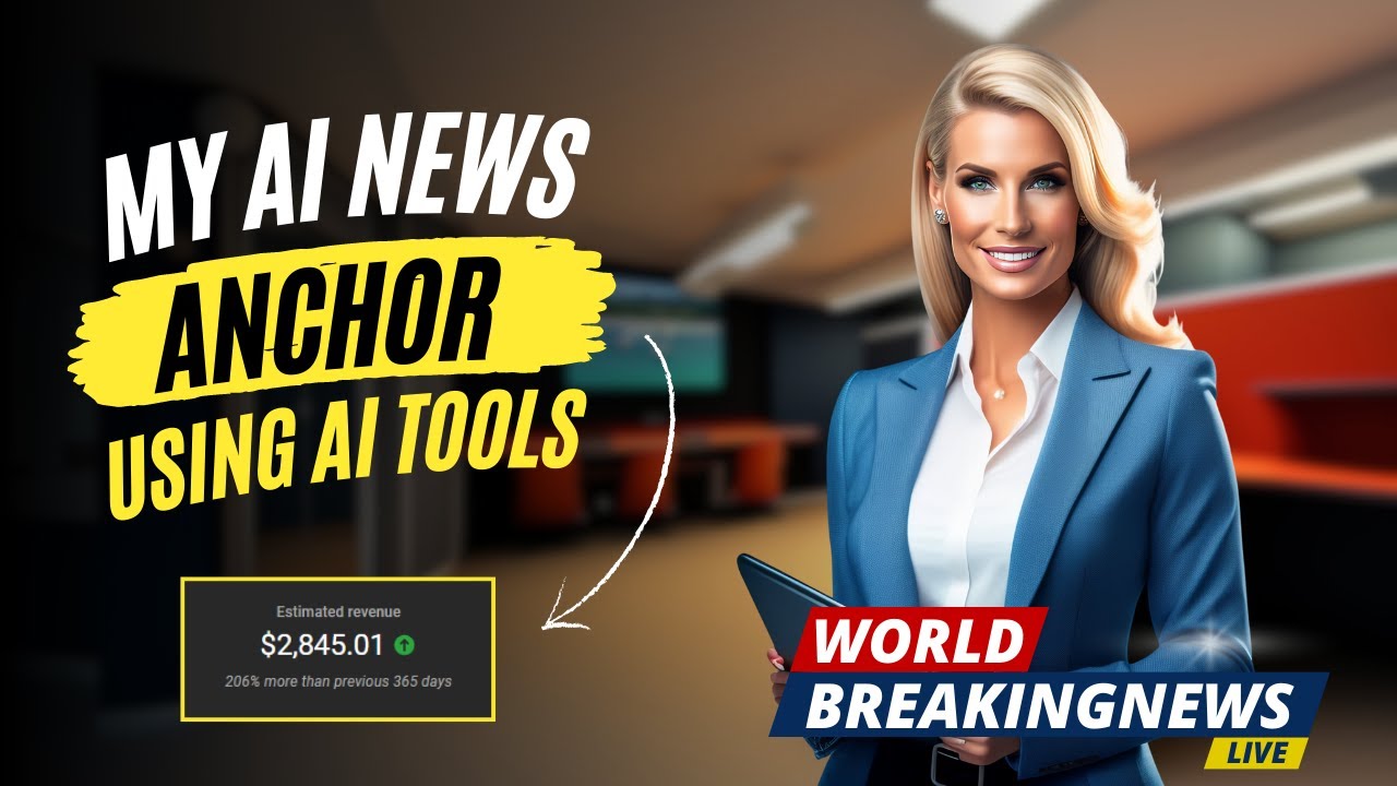 How to make AI Generated News Anchor (2023) - YouTube