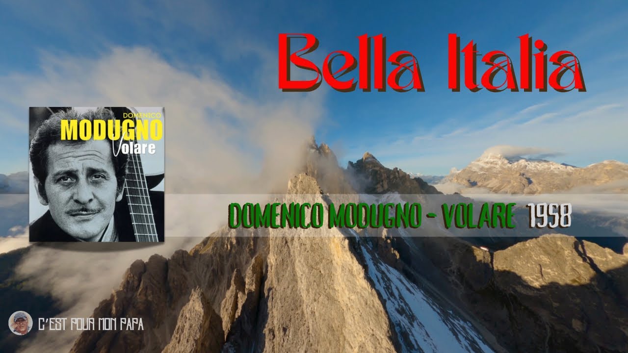 Domenico Modugno - Volare (1958) - YouTube