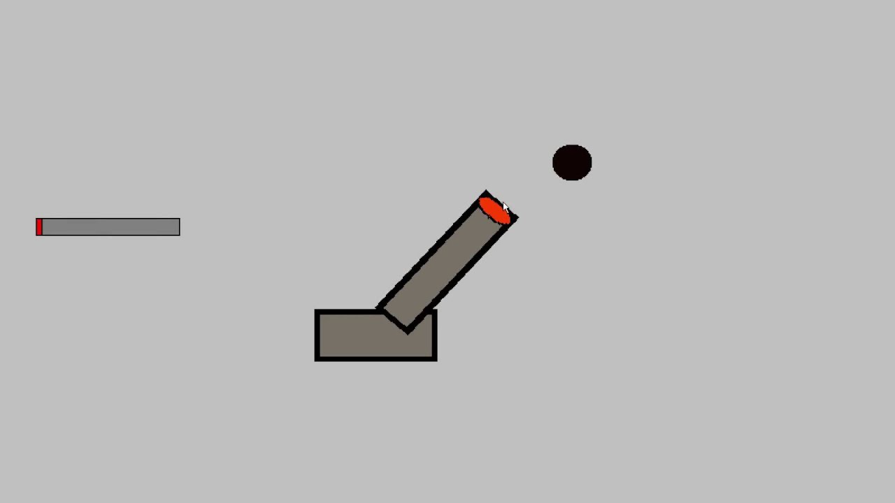 Game Maker Cannon Ball System - YouTube